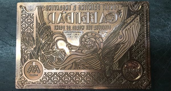 Sunset Printing and Engraving 2018 Calendar: Vintage Encyclopedia